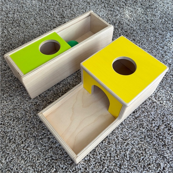 LOVEVERY | Toys | Lovevery Wooden Montessori Ball Drop Box Toy Yellow ...
